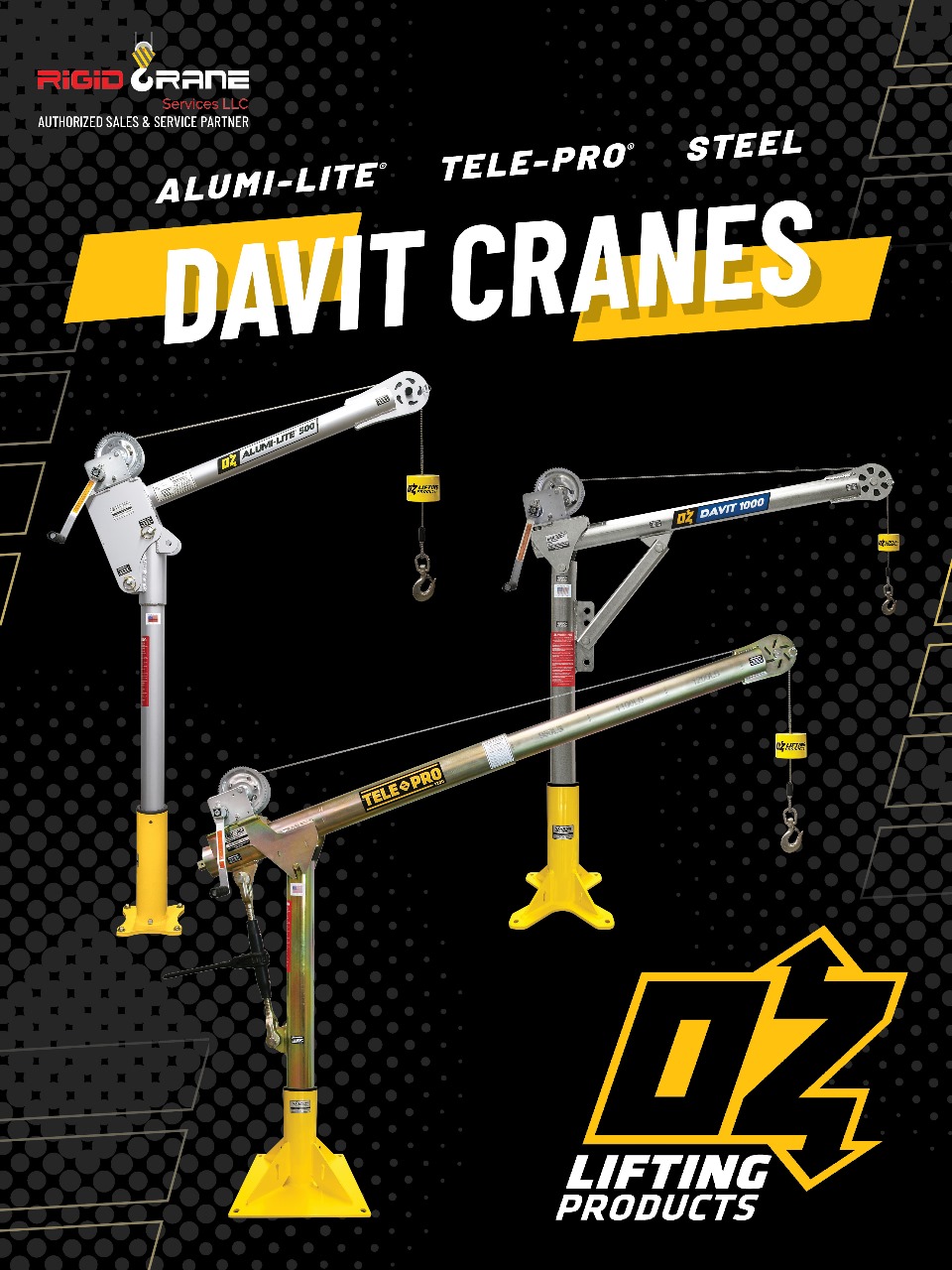 LIFTING DAVITS - RIGID Crane Services